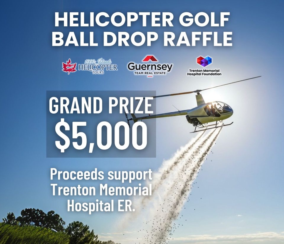 Early bird prize announced for Helicopter Ball Drop Raffle - Trenton ...
